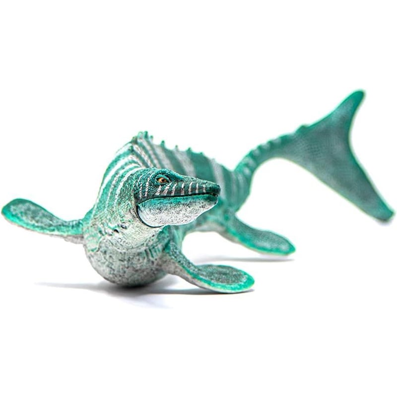 Figura Dinosaurios Mosasaurio Colección Pintado A Mano JUGANDO Y ...