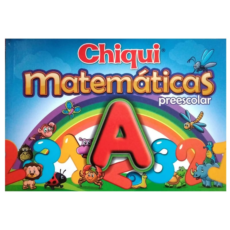 Cartilla Libro Chiqui Matemáticas A Pre Escolar para Niños BOOKS ...