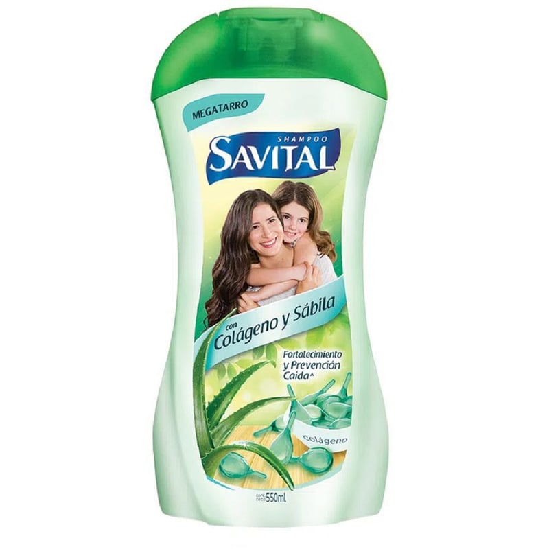 Shampoo Savital Colágeno & Sábila x 550 Ml SAVITAL | falabella.com