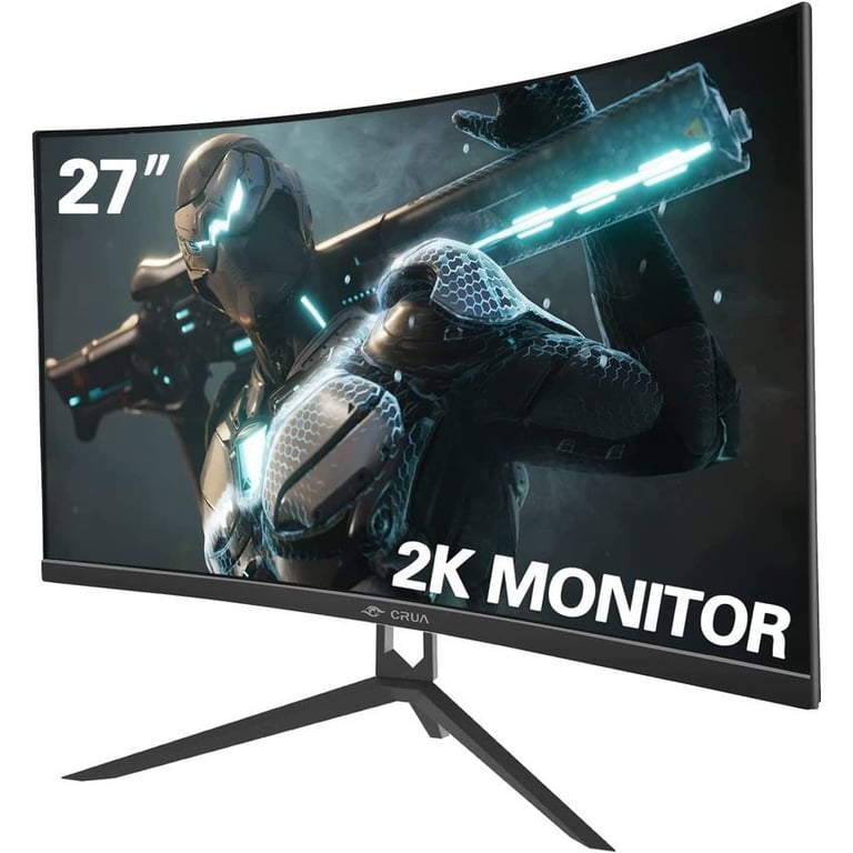 Monitor gamer curvo 27 pulgadas qhd (2560x1440p) 144hz 1800r freesync ...