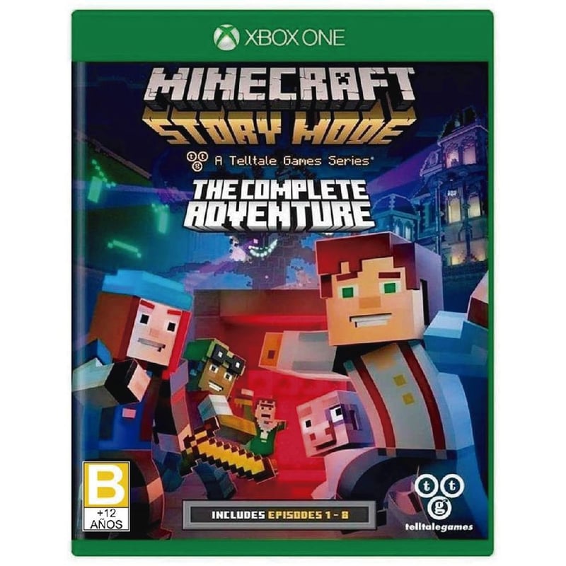 Minecraft story mode- the complete adventure - xbox one TELLTALE GAMES ...