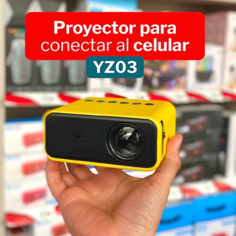Mini Proyector LED Portátil conexión teléfono YZ03 GENERICO | falabella.com