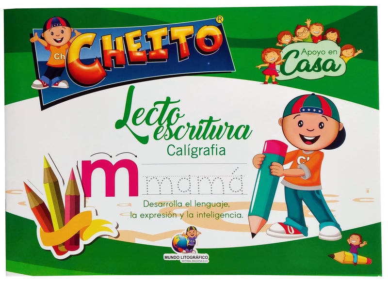 Libro Apoyo Cheito Aprendizaje Para Niños Lectoescritura BOOKS ...