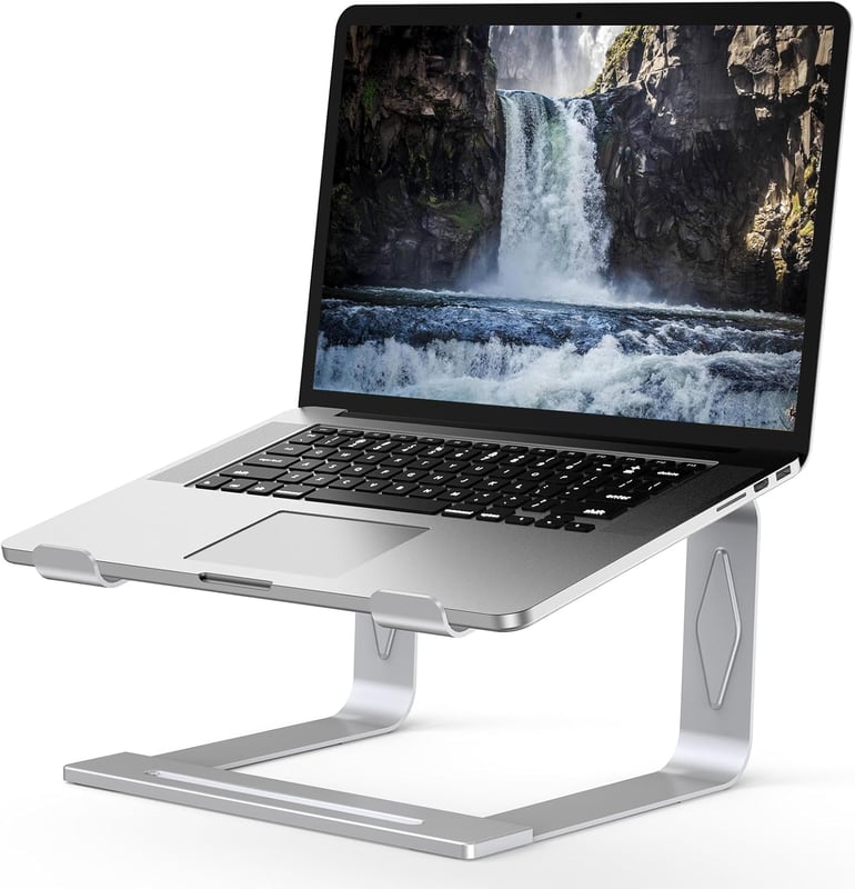 Base Soporte Ergonómico Para Pc Portátil Laptop Aluminio Mac ERGONOMUS ...