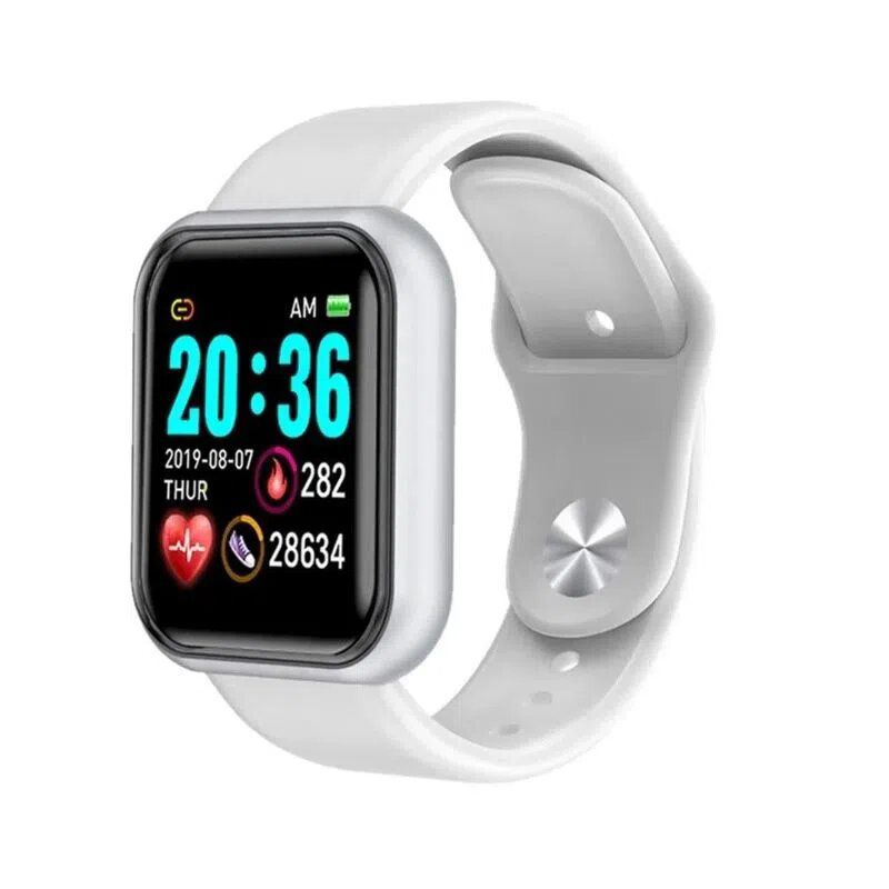 Reloj Inteligente Smartwatch Y68 Blanco Bluetooth GENERICO | falabella.com