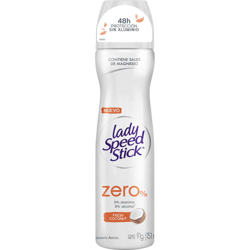 Lady Speed Stick Desodorante Aerosol Zero X 151ml LADY SPEED STICK ...