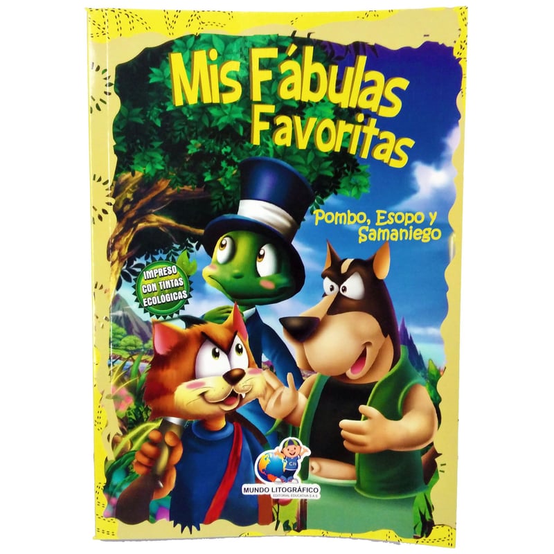 Libros Mis Fabulas Favoritas Para Niños Con Actividades BOOKS ...