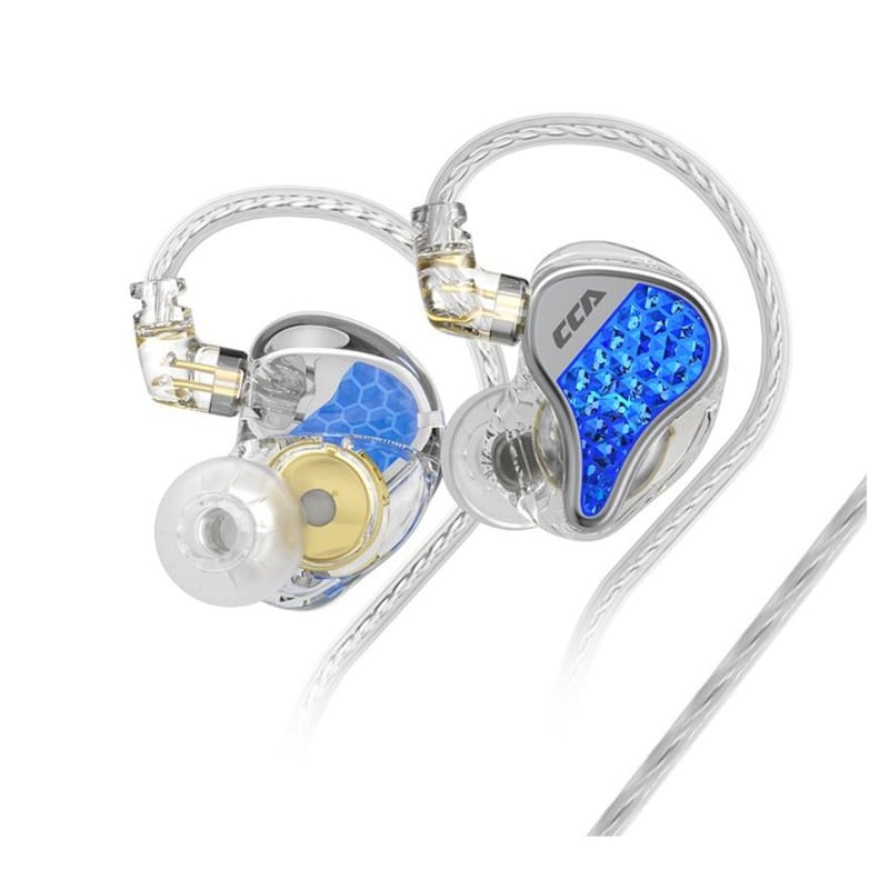 Audífonos kz Cca Lyra Monitores In Ear Hifi AZUL CON MICROFONO KZ | falabella.com