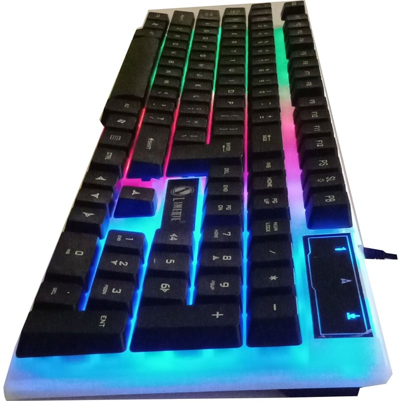 Teclado Gamer Retroiluminado Luces Negro GENERICO | falabella.com
