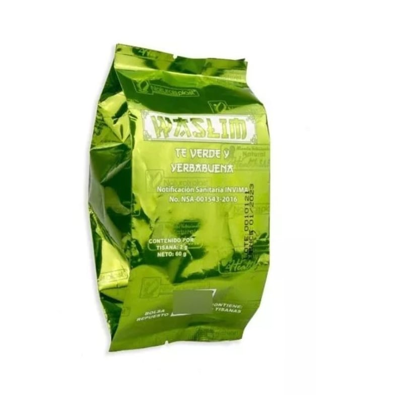 Te Verde Waslim Respuesto X 30 CONTROL APETITO GOSLIM | falabella.com