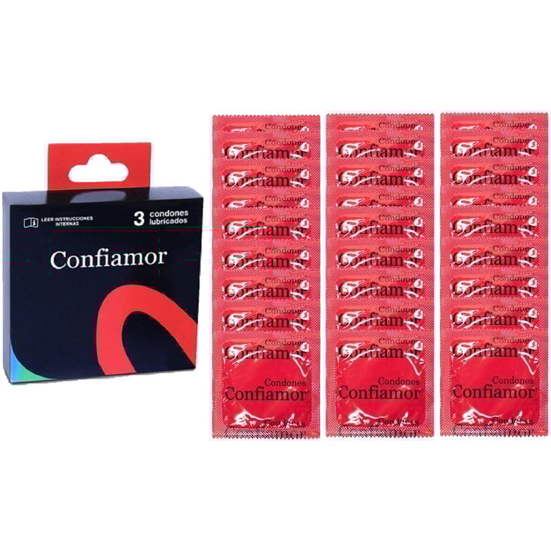 Condones Confiamor x 30 Unidades PROFAMILIA | falabella.com