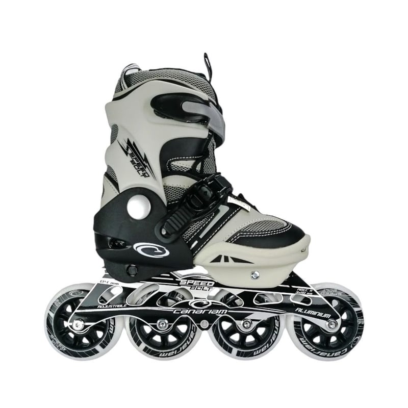 Patines Linea Semiprofesionales Canariam Speed Bolt L Negro CANARIAM ...