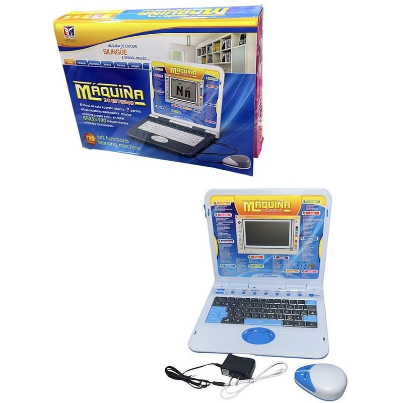 Computador didáctico 130 funciones con mouse, eléctrico GENERICO ...