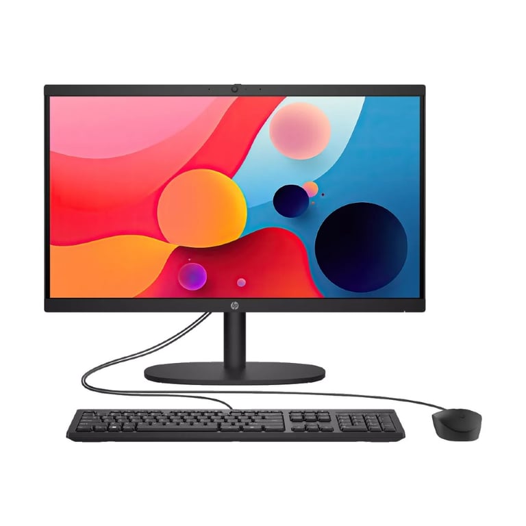 TODO EN UNO HP 22 INTEL N100 RAM 8GB SSD 256GB 21,5" FHD NEGRO WIN11 ...