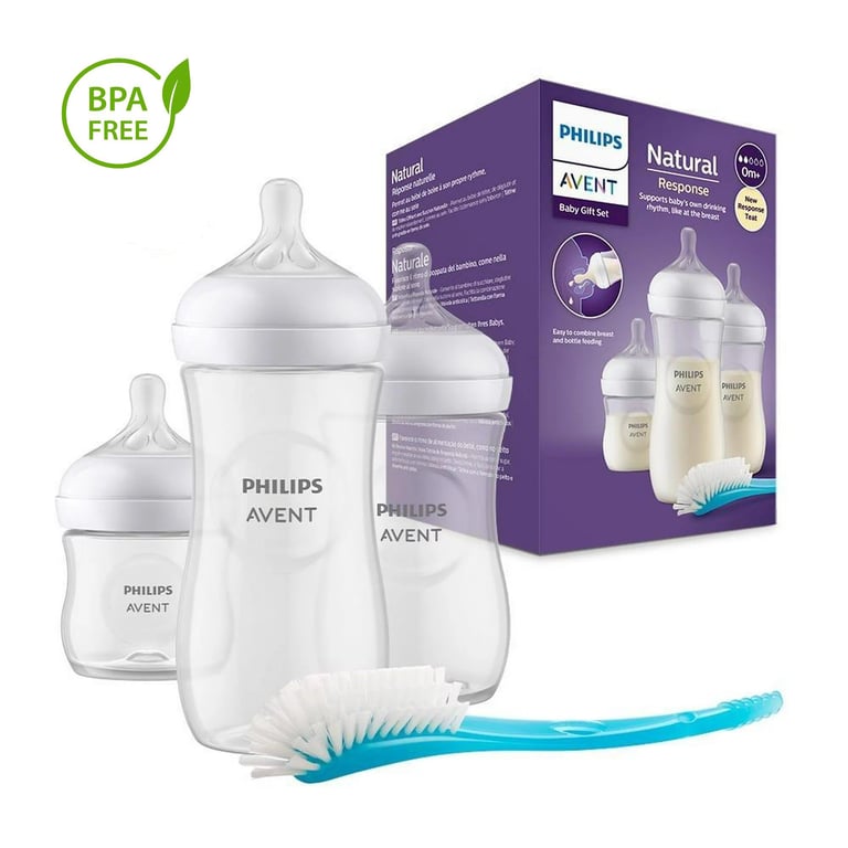 Set Teteros Avent Natural Response Recien Nacido 4 Piezas AVENT ...