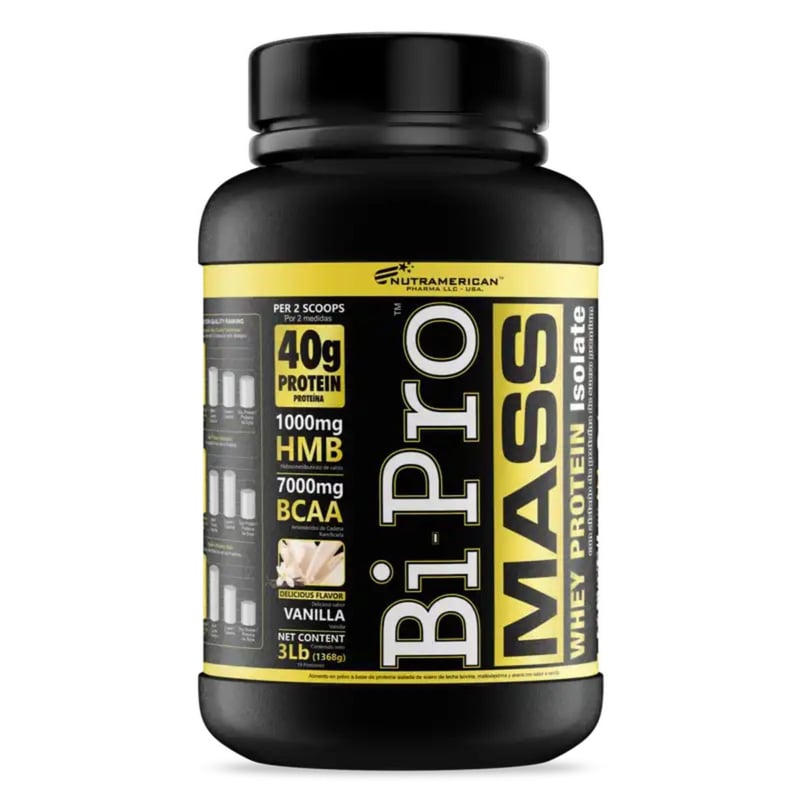 Proteina Bi Pro Bipro Mass 3 Libras MEGAPLEX | falabella.com