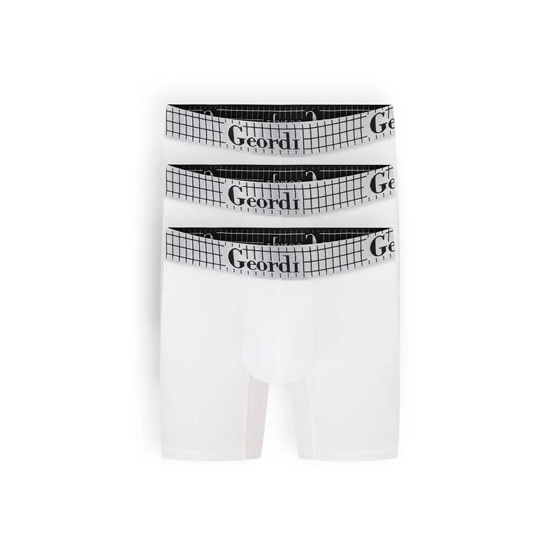 Bóxer medio (Pack X3)(5082) - Blanco DIANE & GEORDI | falabella.com