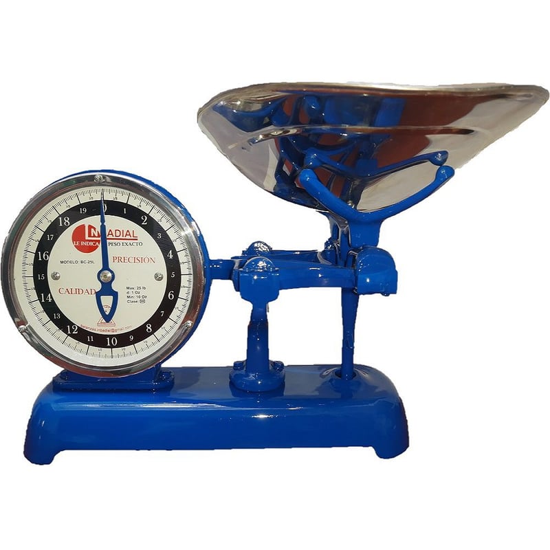 Balanza Mecánica Mostrador Mesa 25 Lb Tipo Reloj INBADIAL | falabella.com