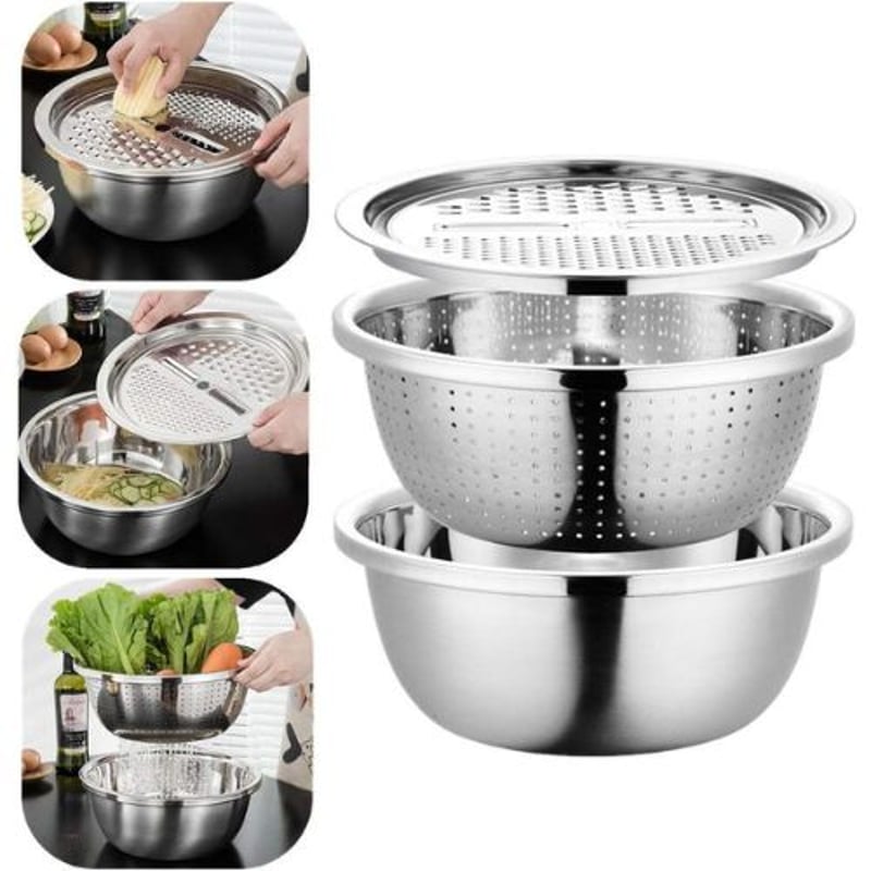 Set de bowls de aluminio para cocina. GENERICO | falabella.com
