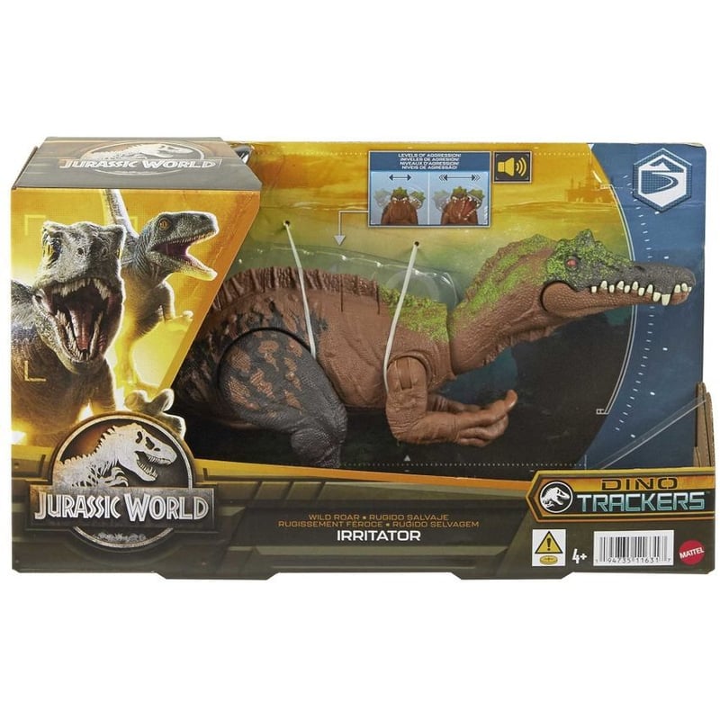 Jurassic World Dinosaurio Irritator Rugido Salvaje Mattel JURASSIC ...