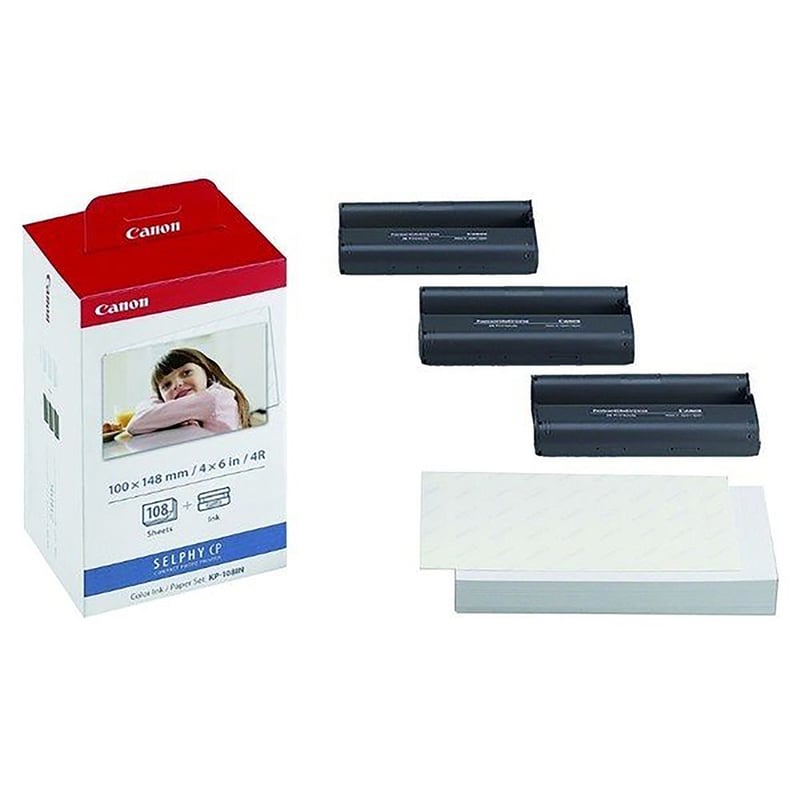 Kit De Papel Fotográfico Canon KP-108IN CANON | falabella.com