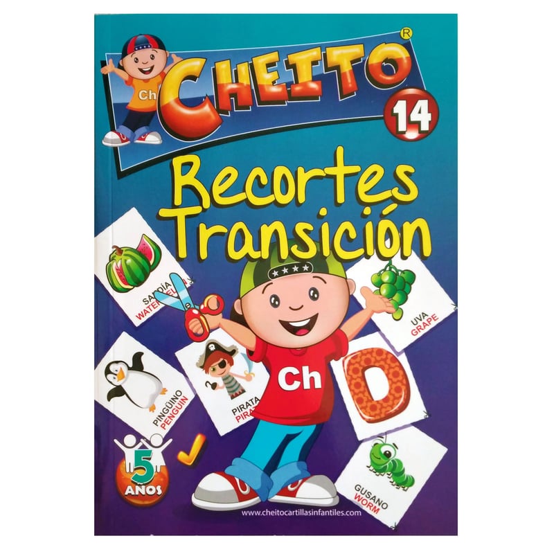 Cartilla Libro Infantil Cheito Recortes Transición GENERICO | falabella.com