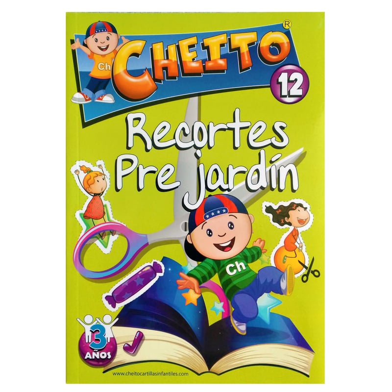 Cartilla Libro Infantil Cheito Recortes Pre Jardín GENERICO | falabella.com