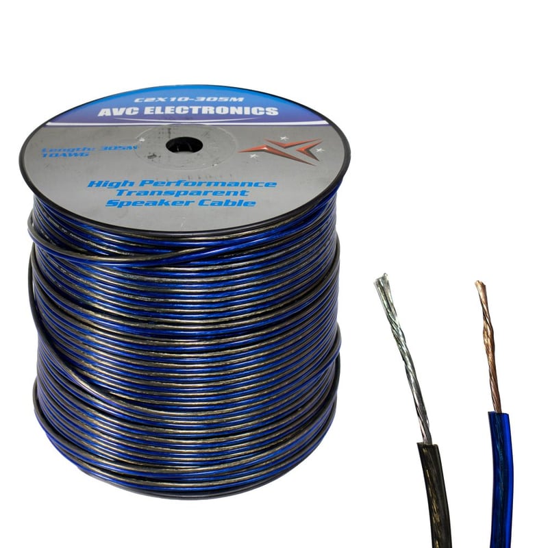 Cable Cristal Oxigenado AVC c2x10 Azul - Gris 305 Mts C2X10-305M. AVC ...