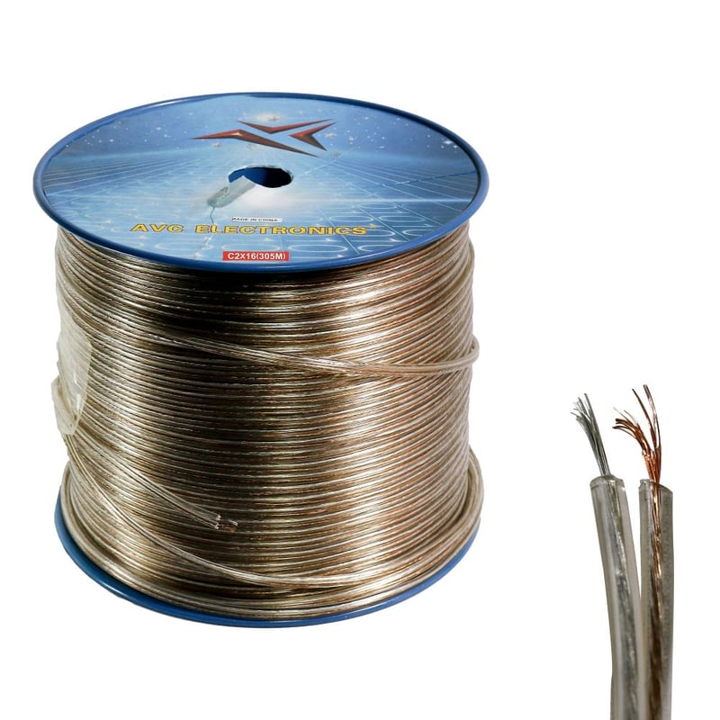 Cable Cristal Oxigenado AVC c2x16 Gris - Dorado 305 Mts C2X16-305M. AVC ...