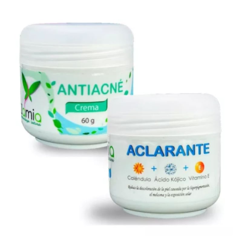 Kit crema Aclarante y antiacne Zamia 60 gramos ZAMIA NATURALEZA LATINA ...