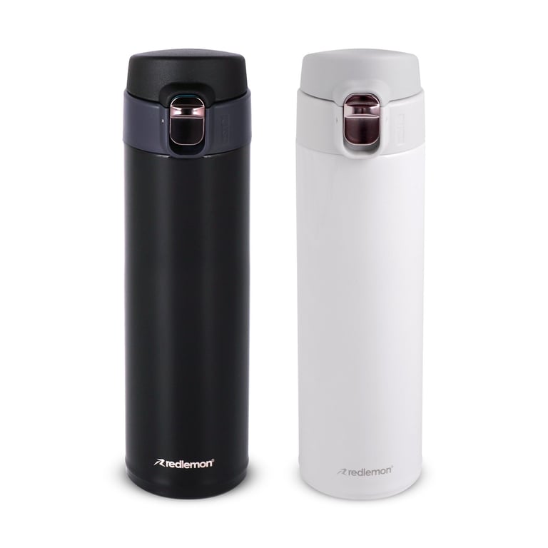 Termo para Cafe Acero Inox. Doble Pared Hermético 2 Piezas REDLEMON ...