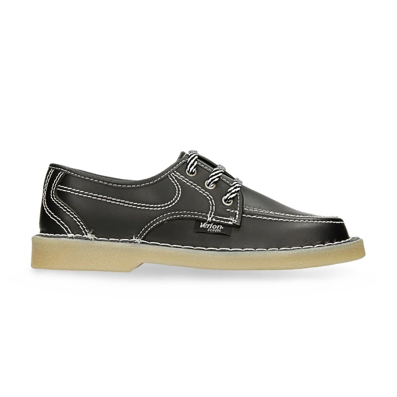 Zapatillas escolares Negro Verlon Stitch Down Escolar VERLON ...