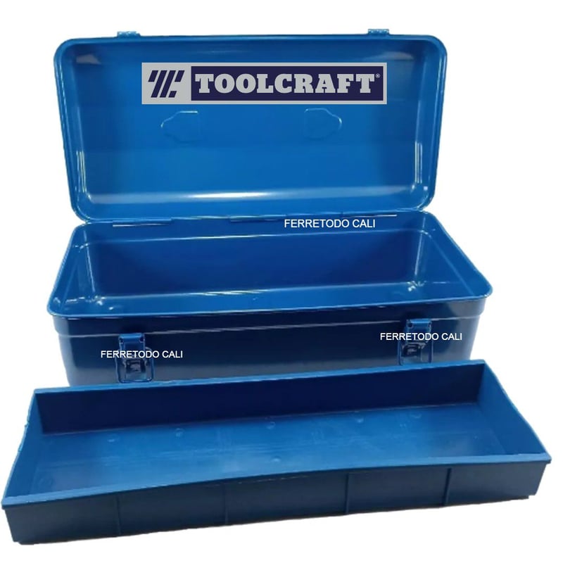 Caja De Herramienta Metalica Charola 17¨ Pulgada Toolcraft. TOOLCRAFT | falabella.com
