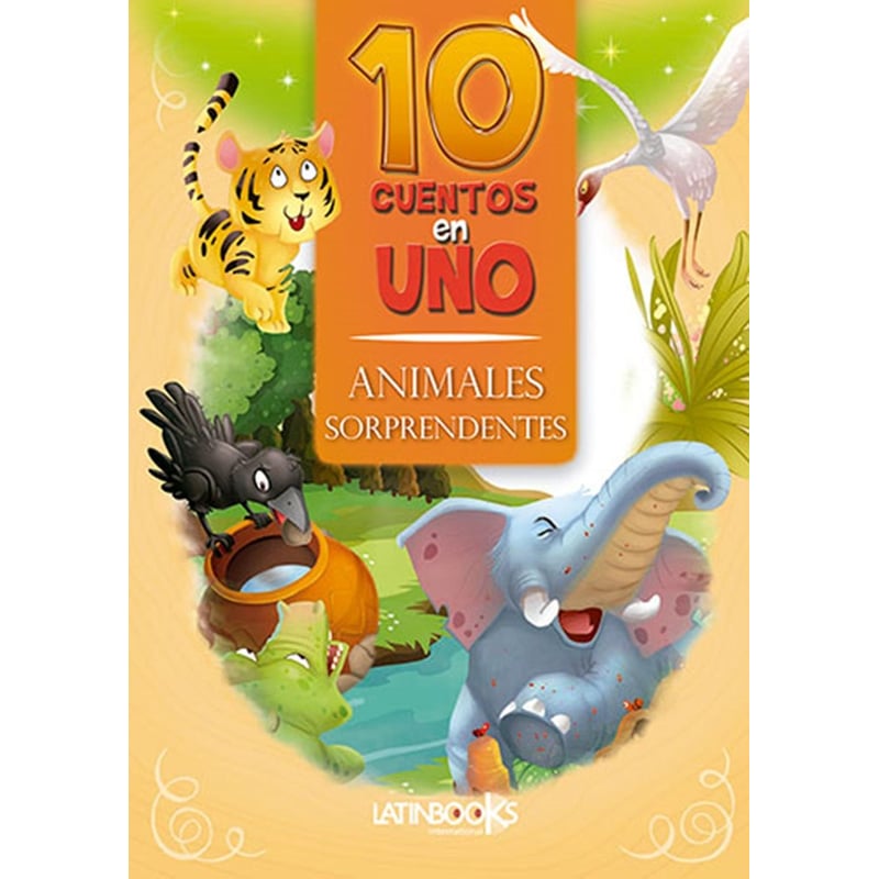 10 Cuentos En 1. Animales Sorprendentes GENERICO | falabella.com