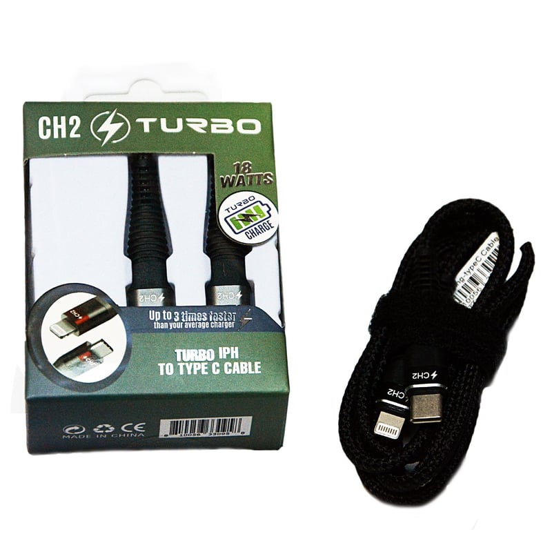 Cable Tipo C IPH Turbo Carga Rápida Chargers2go CHARGERS2GO | falabella.com