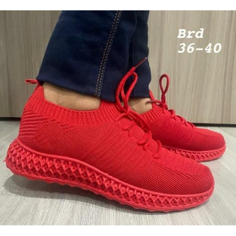 TENIS PARA DAMA COLOR ROJO GENERICO | falabella.com