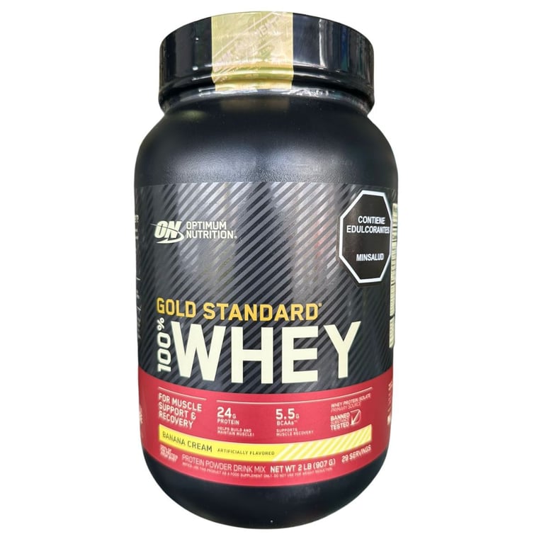 Proteina whey gold standard 2 libras - Sabor Banana OPTIMUM NUTRITION ...