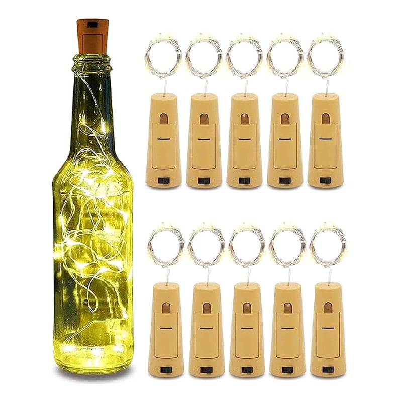 Luces Led Guirnalda Con Corcho Botella Hada X10 Unidades MAXWELL ...