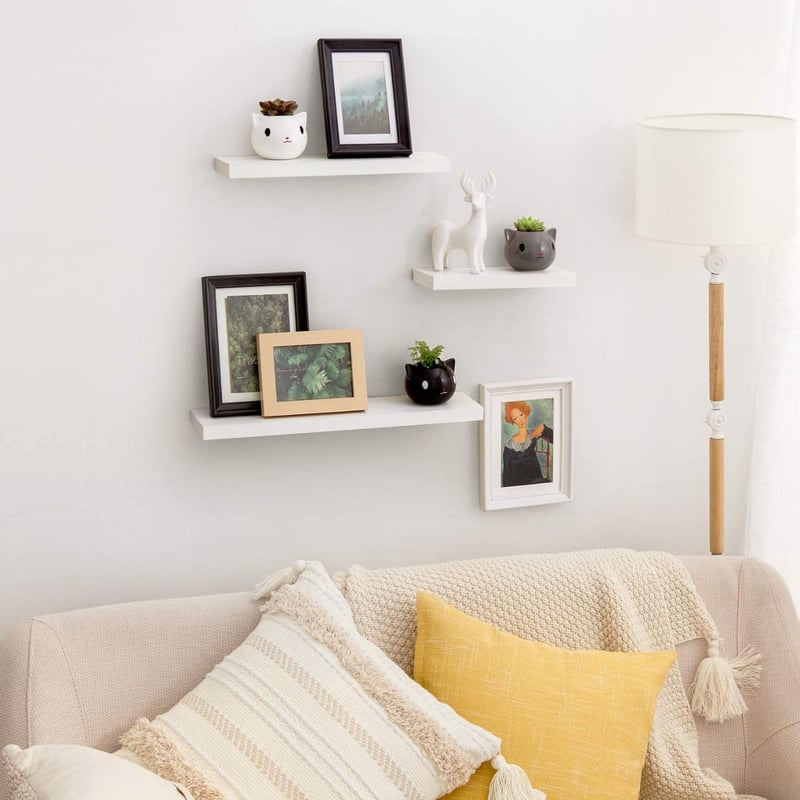 Repisas Y Unidades De Pared Repisa Estante Flotante Melamina Madera