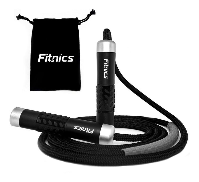 Cuerda Lazo De Saltar Con Peso Ajustable Fitnics Rodamiento- FITNICS ...