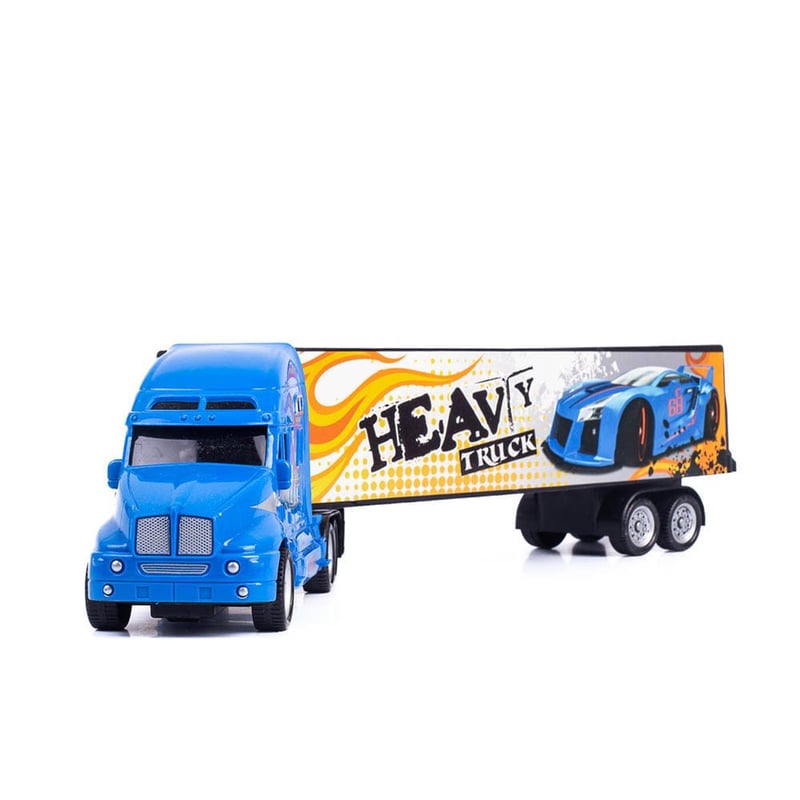 Tractomula Tractocamion Transportadora con Container MONKEY BRANDS ...