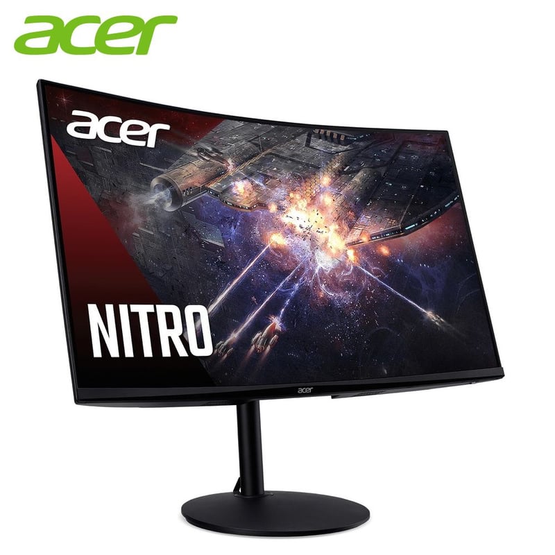 Monitor Curvo Acer Nitro de 236 pulgadas FHD 165Hz HDMI Negro ACER ...