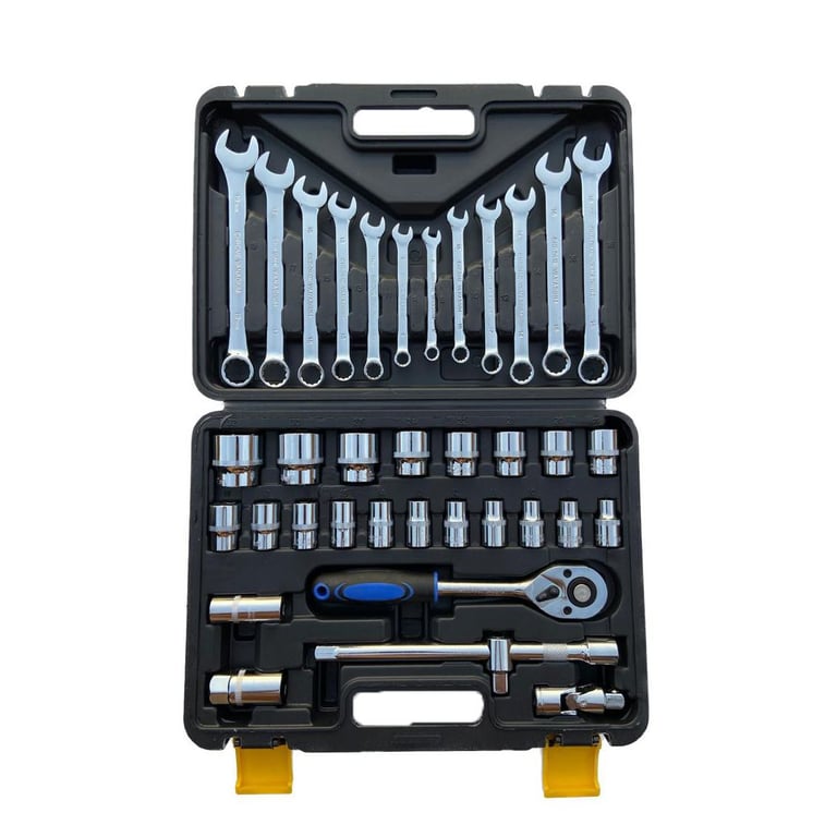 Juego de Rache Profesional Herramienta Copas 37 Piezas Chrome Vanadium ...