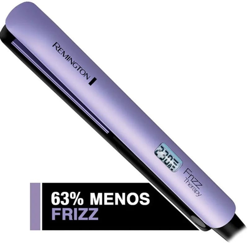Plancha para Cabello Alisadora Remington Frizz Morada S8510 REMINGTON ...