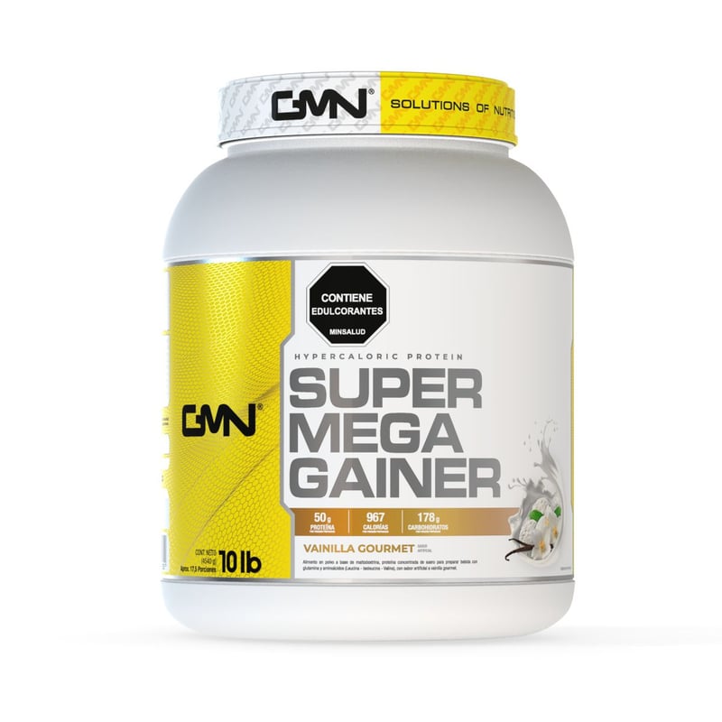 Super mega gainer x10 libras - proteína hipercalorica GMN | falabella.com