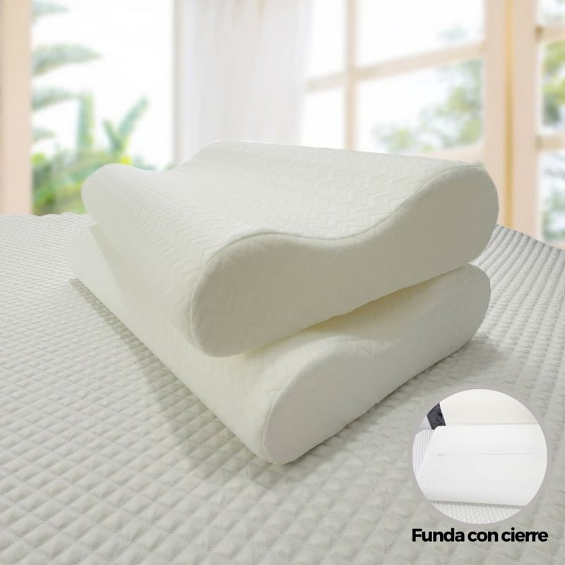 Almohada Ortopédica Cervical Set x 2 HOGARETO | falabella.com