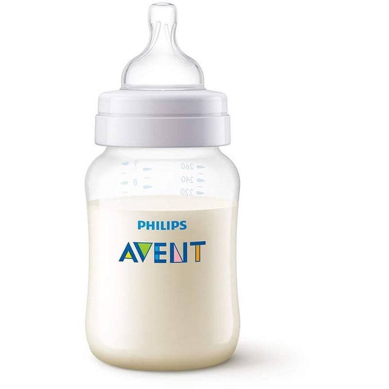 Tetero classic transparente de 11oz anticolicos avent AVENT | falabella.com