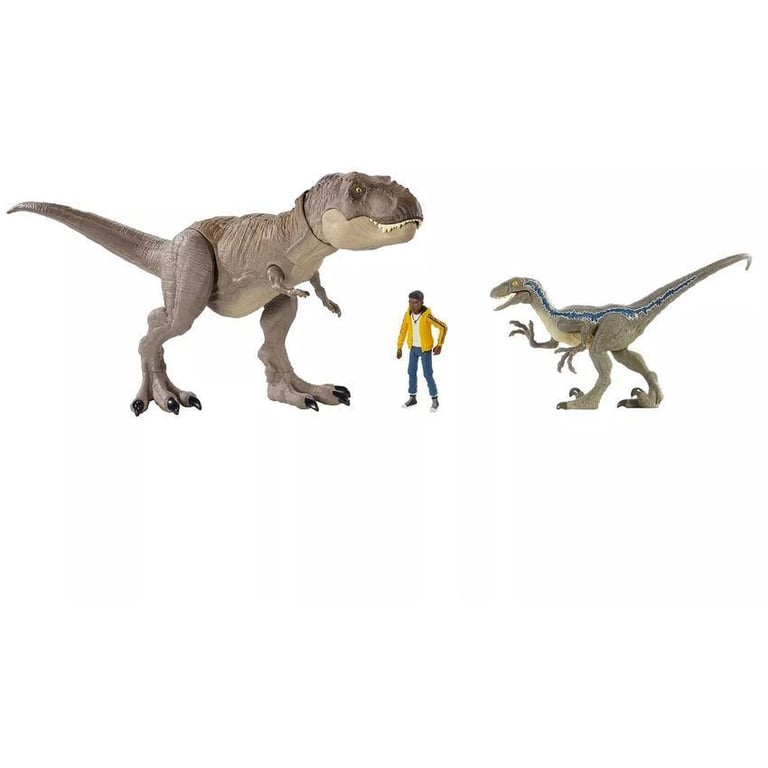 Jurassic world tiranosaurio rex darius velociraptor azul JURASSIC WORLD ...