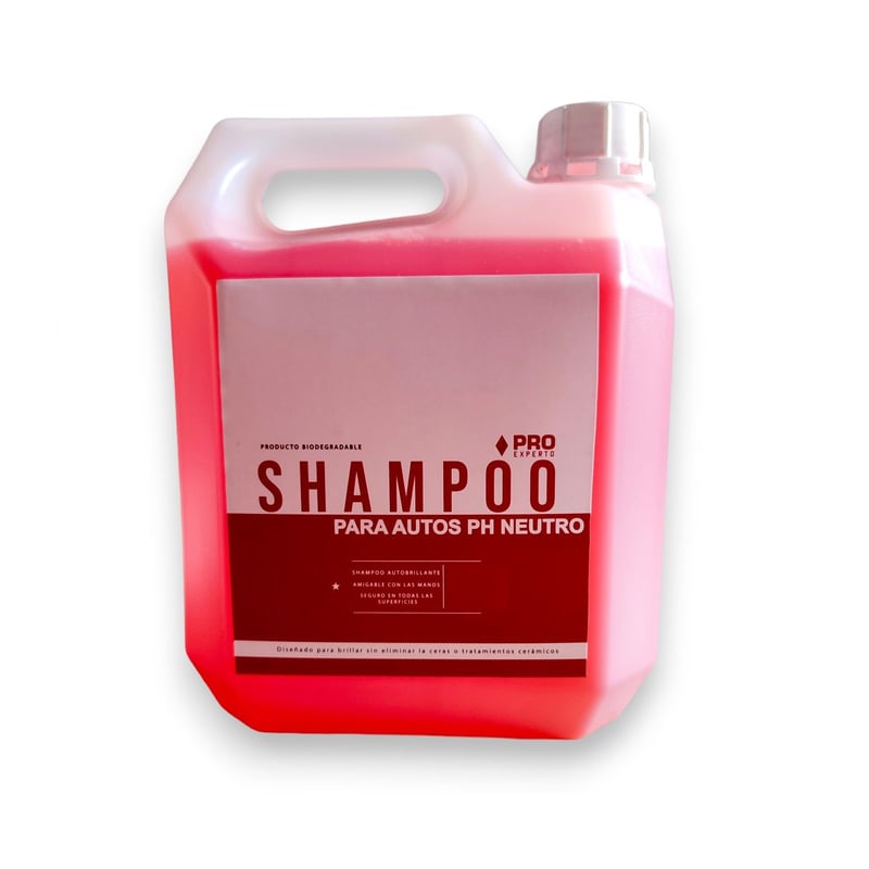 Shampoo Ph Neutro Concentrado Autobrillante Carros Motos 4L GENERICO ...