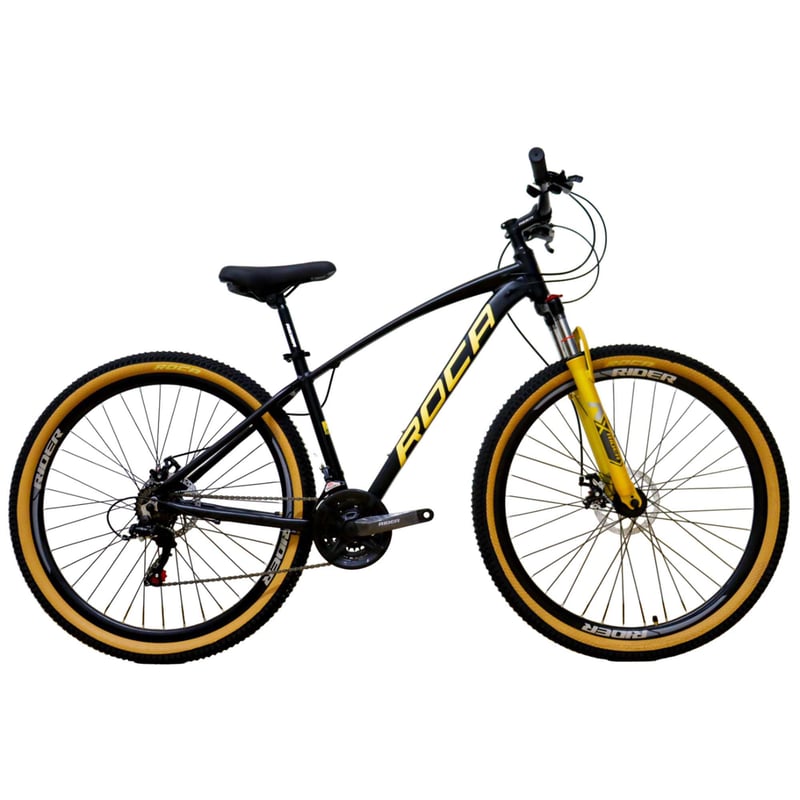 Bicicleta Roca Prado Aluminio R29 24v y Susp bloqueo Amarill ROCA ...